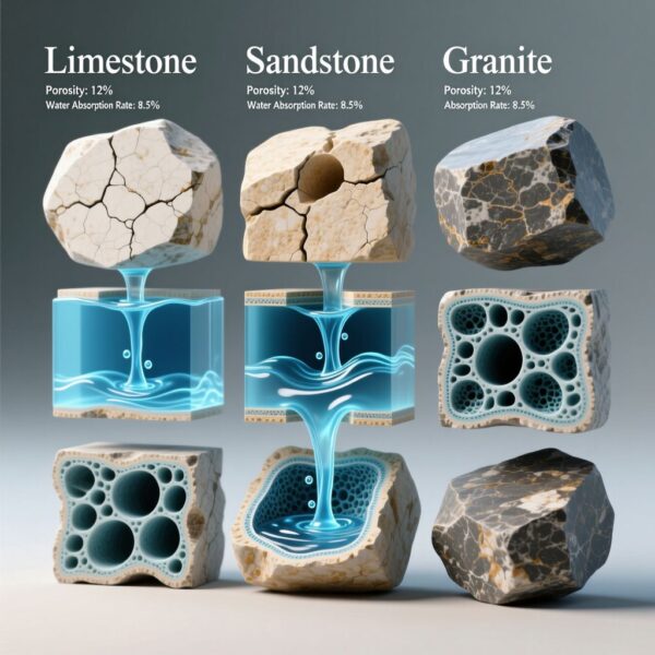 Water Absorption and Porosity in Natural Stones - Iran Stone Market ...